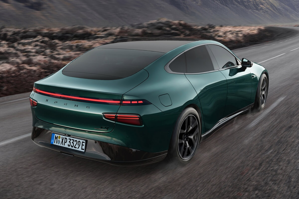 Dimensions Xpeng P7 | Model 2026 and older - Carstan.info